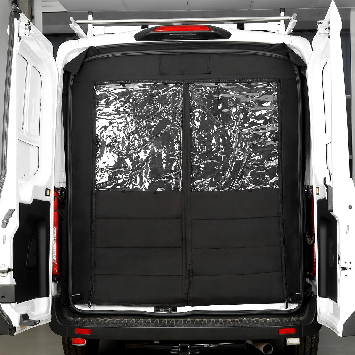 Melipron Insulated Rear Door Van Chill Curtain Fit for Ford Transit 20 ...